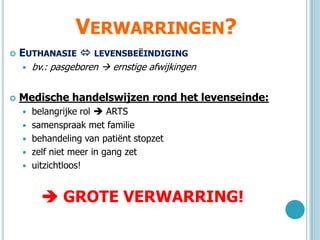 Euthanasie power point afgewerkt | PPTX