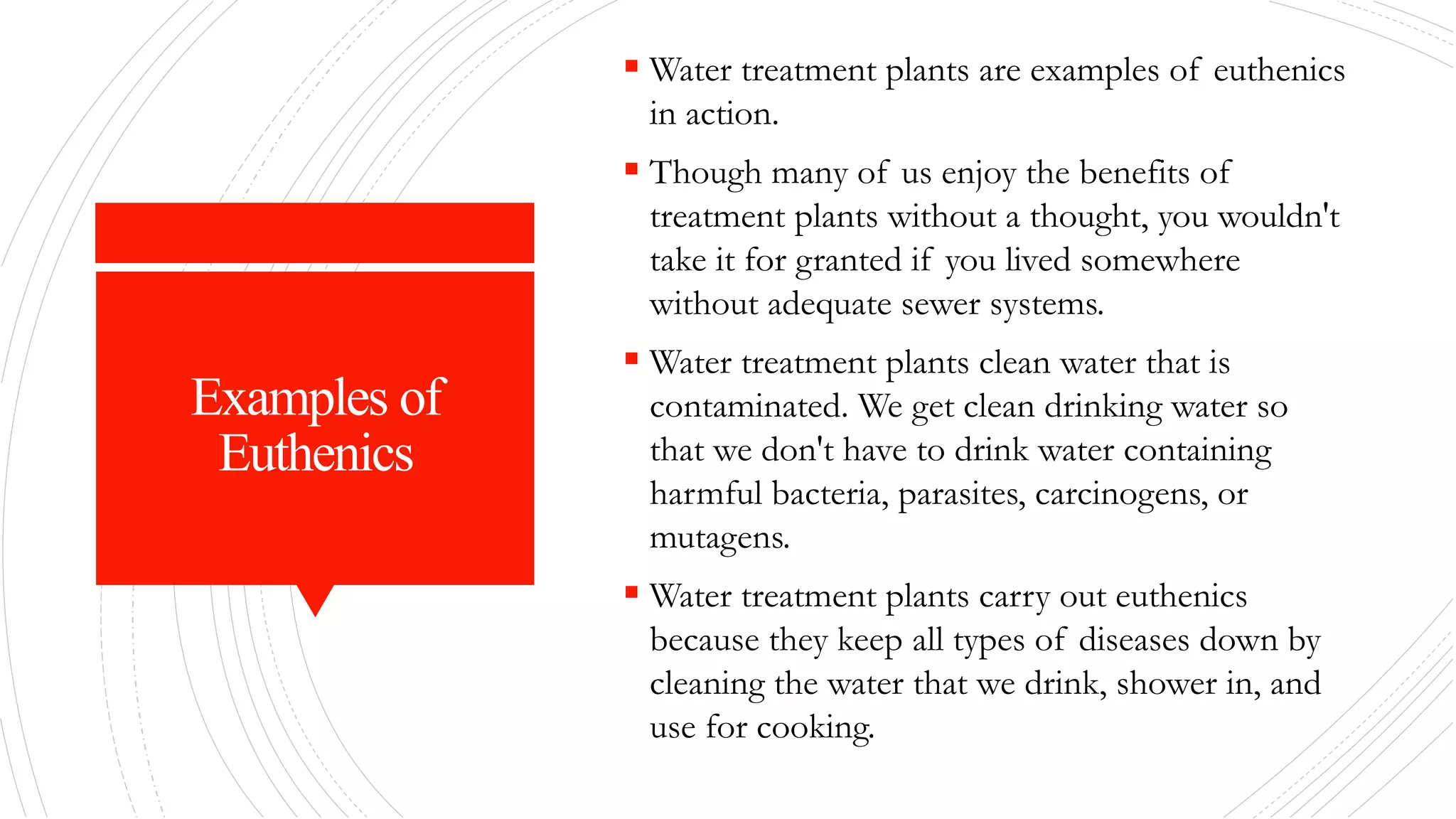 Euthenics eugenics and genetic counselling | PPTX