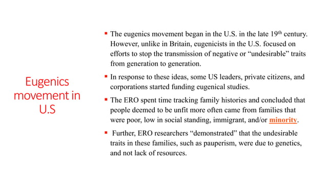 Euthenics eugenics and genetic counselling | PPTX | Reproductive Health ...