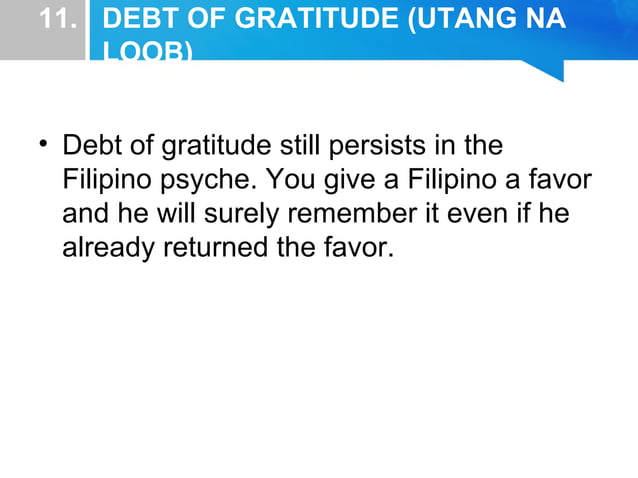 Filipino Traits and Characteristics | PPT