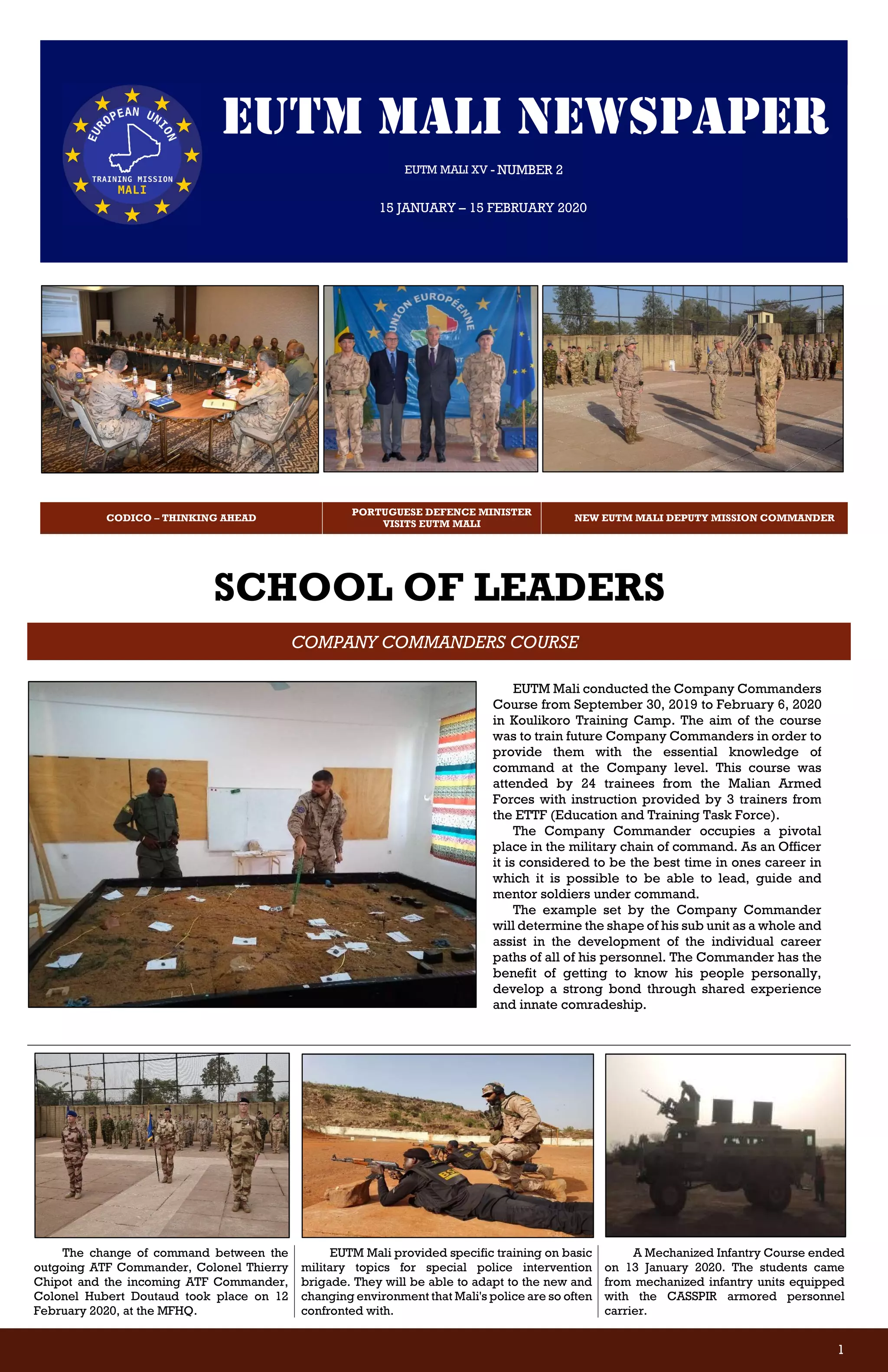 PUBLIC AFFAIRS OFFICER EUTM MALI EUROPEAN UNION | PDF