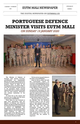 PUBLIC AFFAIRS OFFICER EUTM MALI EUROPEAN UNION | PDF