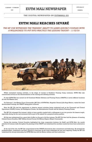 PUBLIC AFFAIRS OFFICER EUTM MALI EUROPEAN UNION | PDF