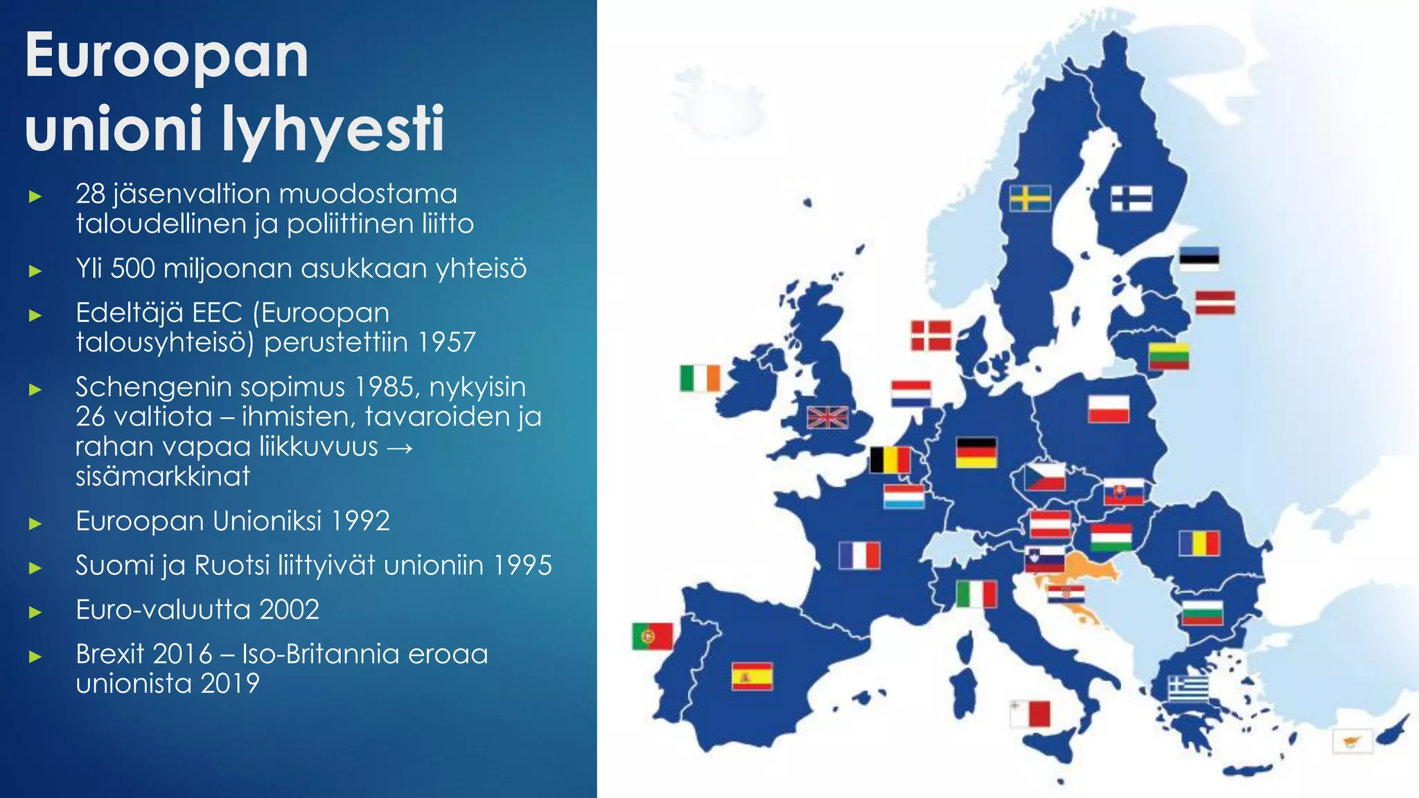 Euroopan unioni -ryhmätyö | PDF