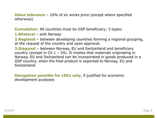 EU trade policy: EFTA, Turkey and EUROMED agreements | PPT