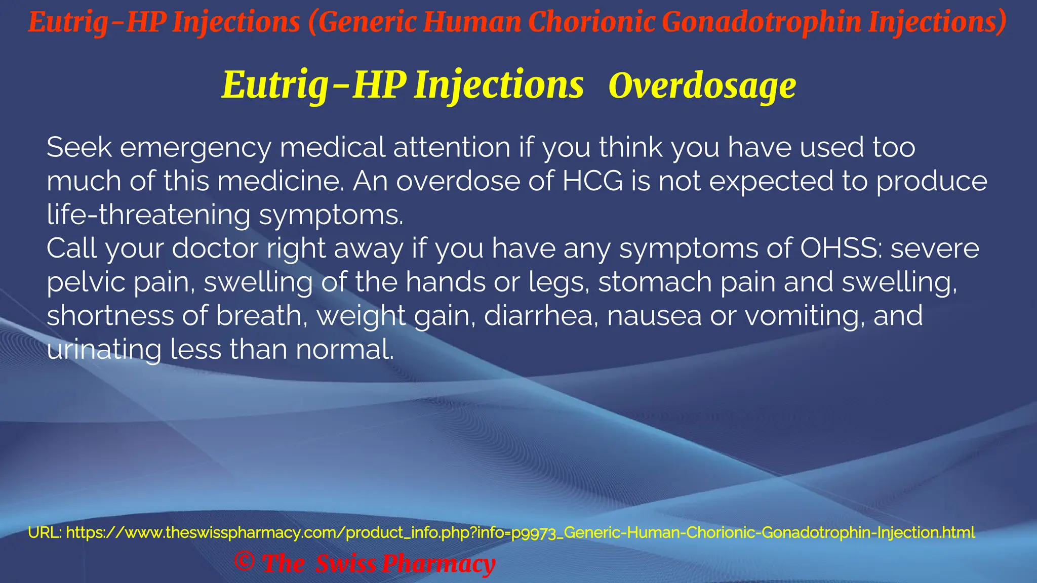 Eutrig-HP Injections (Generic Human Chorionic Gonadotrophin Injections ...