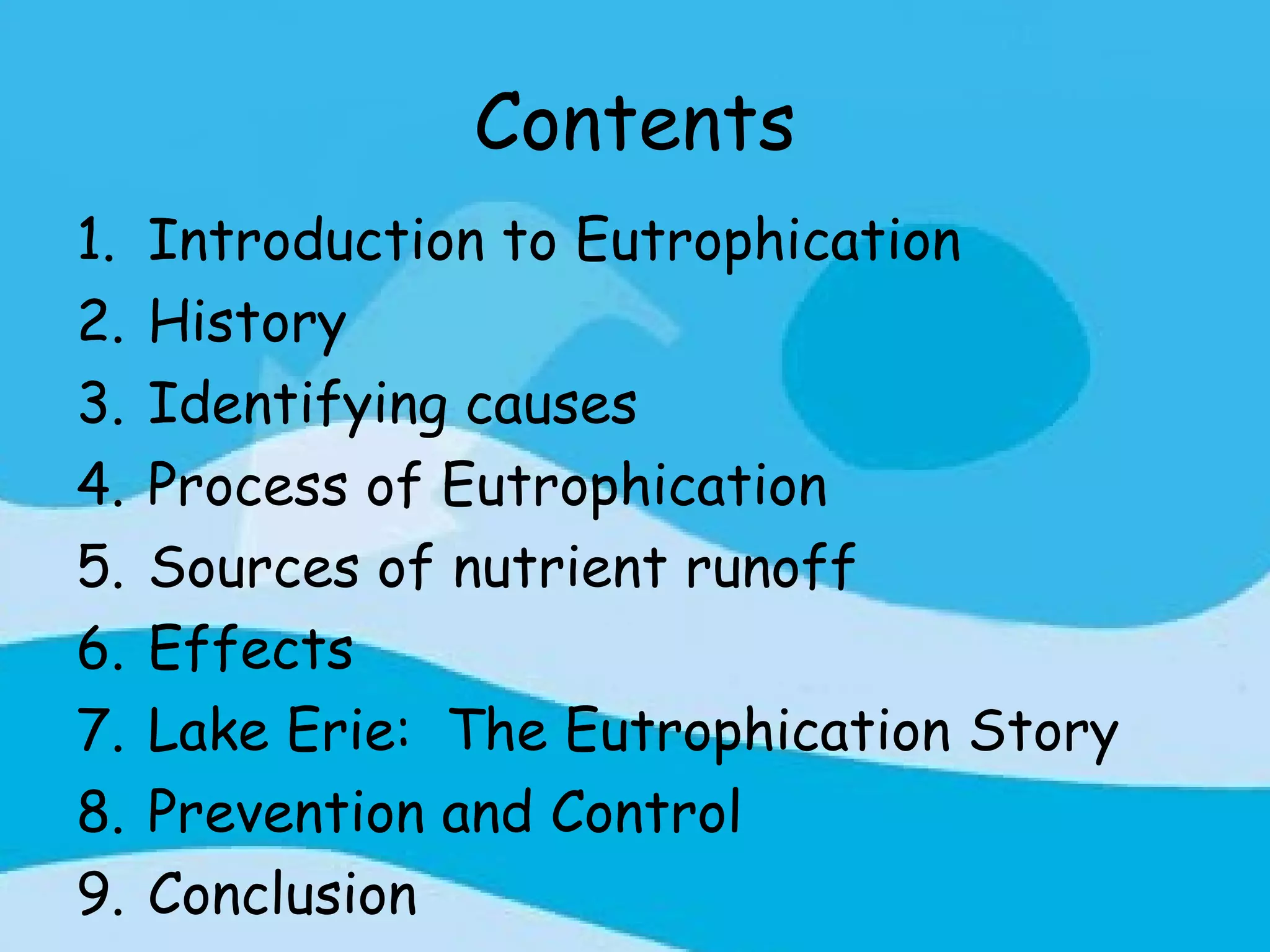 Eutrophication | PPT