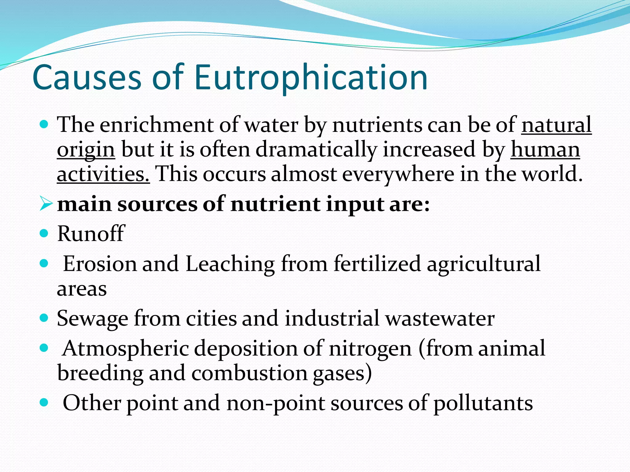 Eutrophication | PPTX