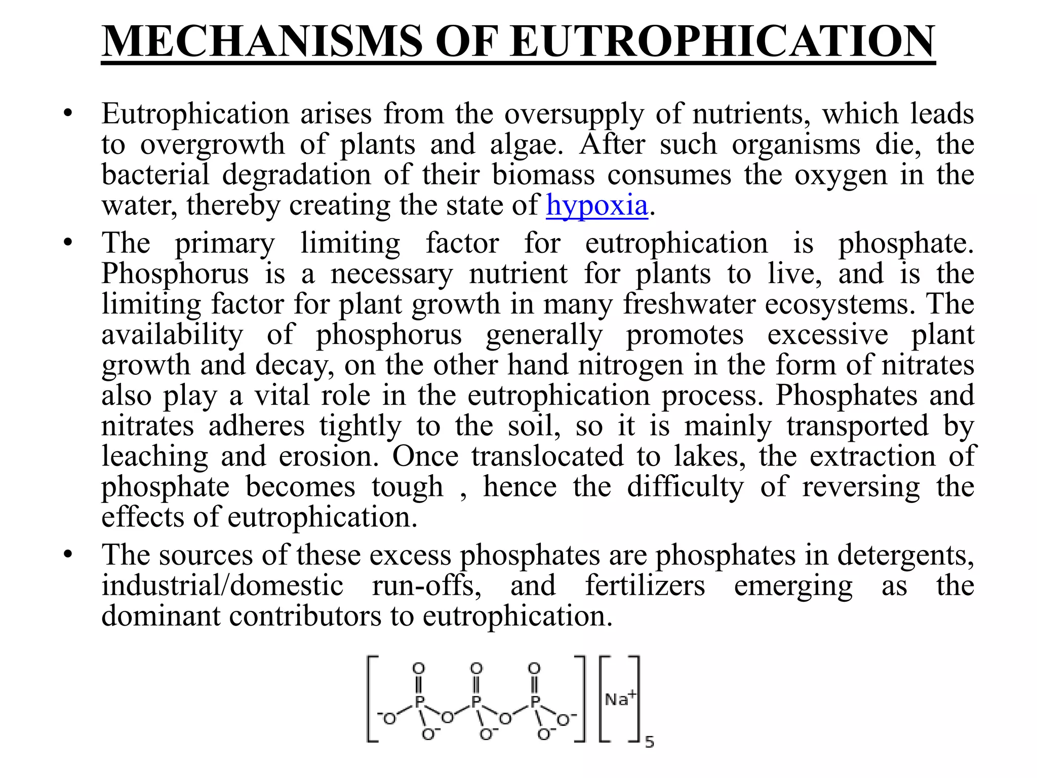 Eutrophication | PPTX