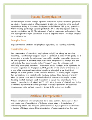 Eutrophication | PDF