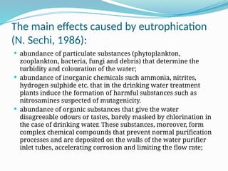 eutrophication.ppt in detailed explaination | PPTX