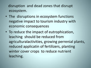 Eutrophication food chain in aquatic ecosystem | PPTX