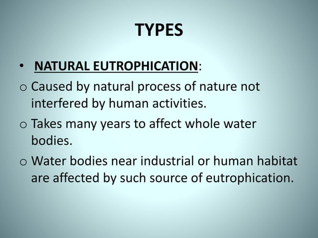 Eutrophication food chain in aquatic ecosystem | PPTX | Zoos ...