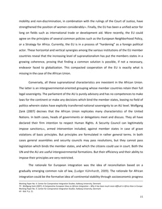 Supranational Integration Versus Intergovernmental Structure: The ...