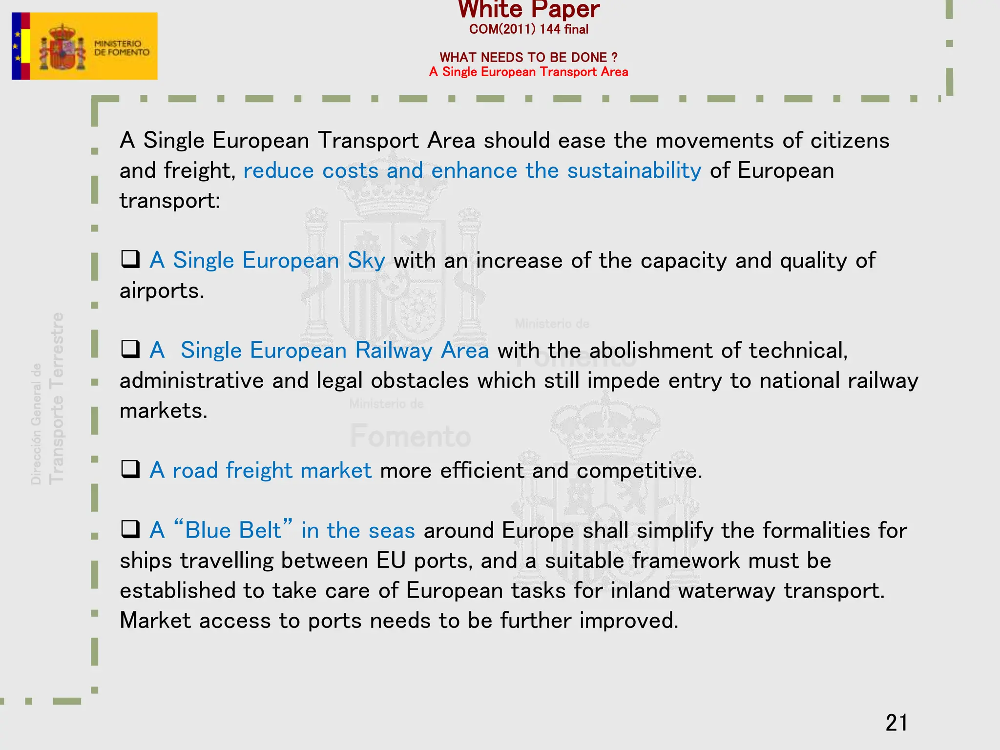 EU_White Paper_Presentation of the White Paper Andres GALVAN RAMIREZ.ppt