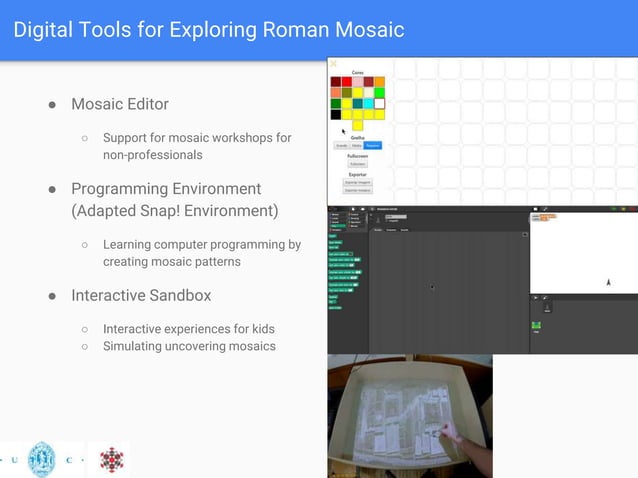 Evaluation of Multi-Platform Mobile AR Frameworks for Roman Mosaic ...