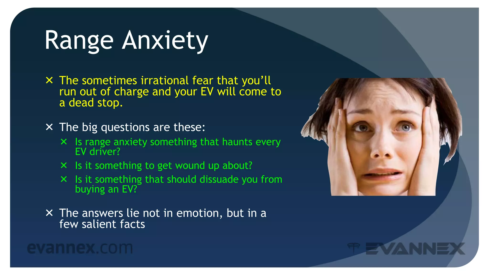 Electric Vehicle University - 202 Range Anxiety | PPTX