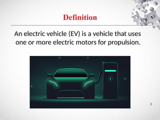 electrical vehicle types and benifits and definition | PPTX