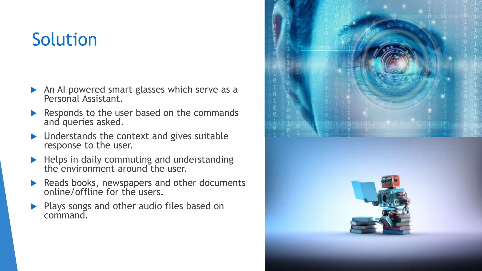 EdisonV2 - Smart Vision for Visually Impaired | PPTX
