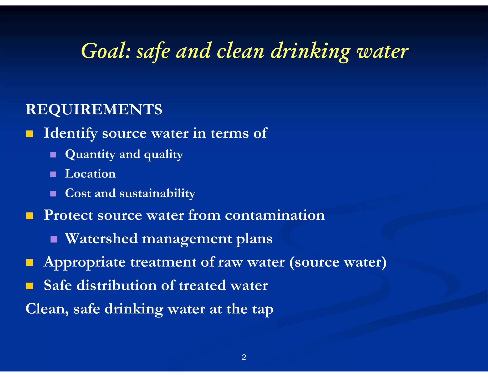 water treatment slides | PDF