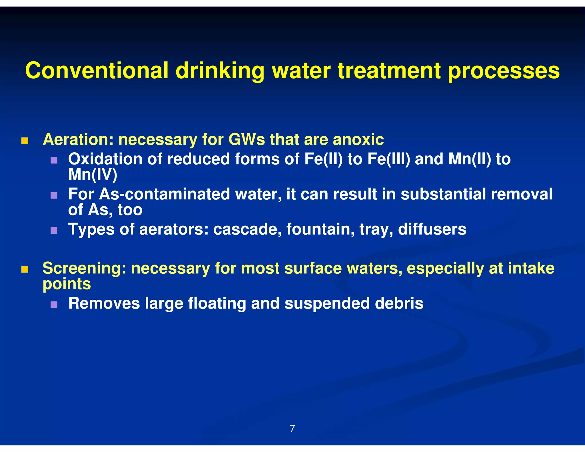 water treatment slides | PDF