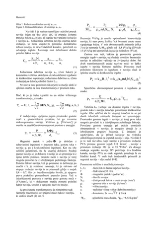 Improvement of the Filling Factor in Windings of Power Transformers | PDF