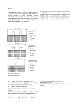 Improvement of the Filling Factor in Windings of Power Transformers | PDF
