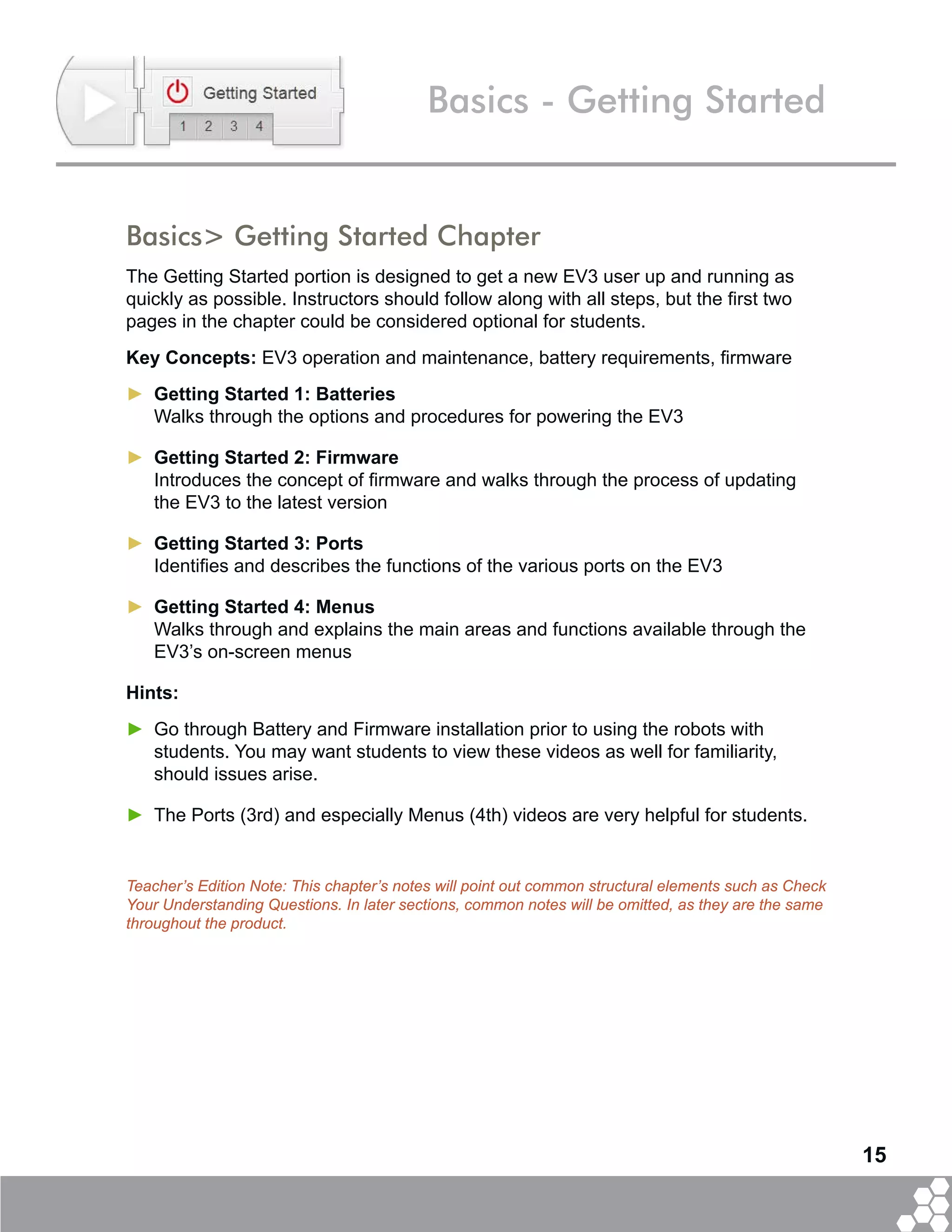 Ev3 teachers guia | PDF