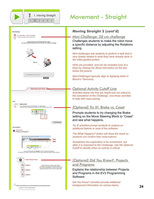 Ev3 teachers guia | PDF