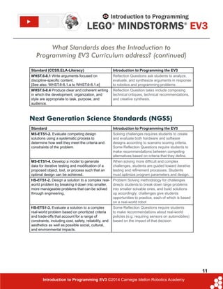 Ev3 teachers guide web | PDF