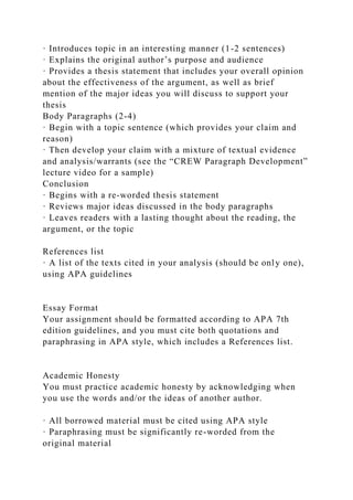 EV 551 Hazardous Materials Assessment – Summer2020Homework 1 – 4.docx