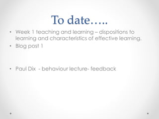 Theories of Learning and Development | PPTX