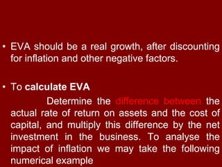 EVA, OVA, MVA, CFROI, CVA & TBR | PPTX
