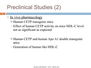 Evacetrapib | PPT | Heart and Cardiovascular Diseases | Diseases and ...