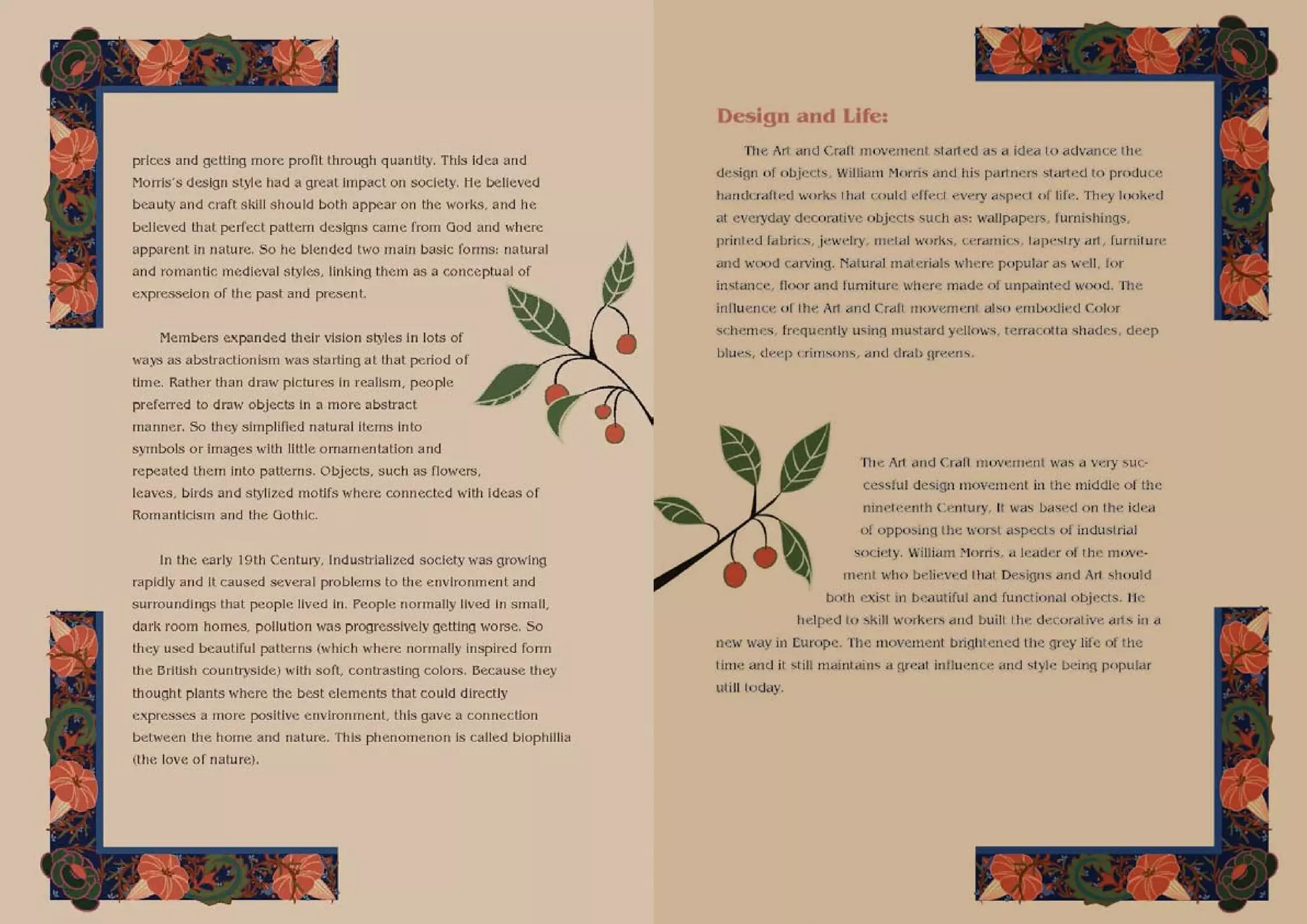 Eva Chen_Year 2 Design Art movement brochure design | PDF