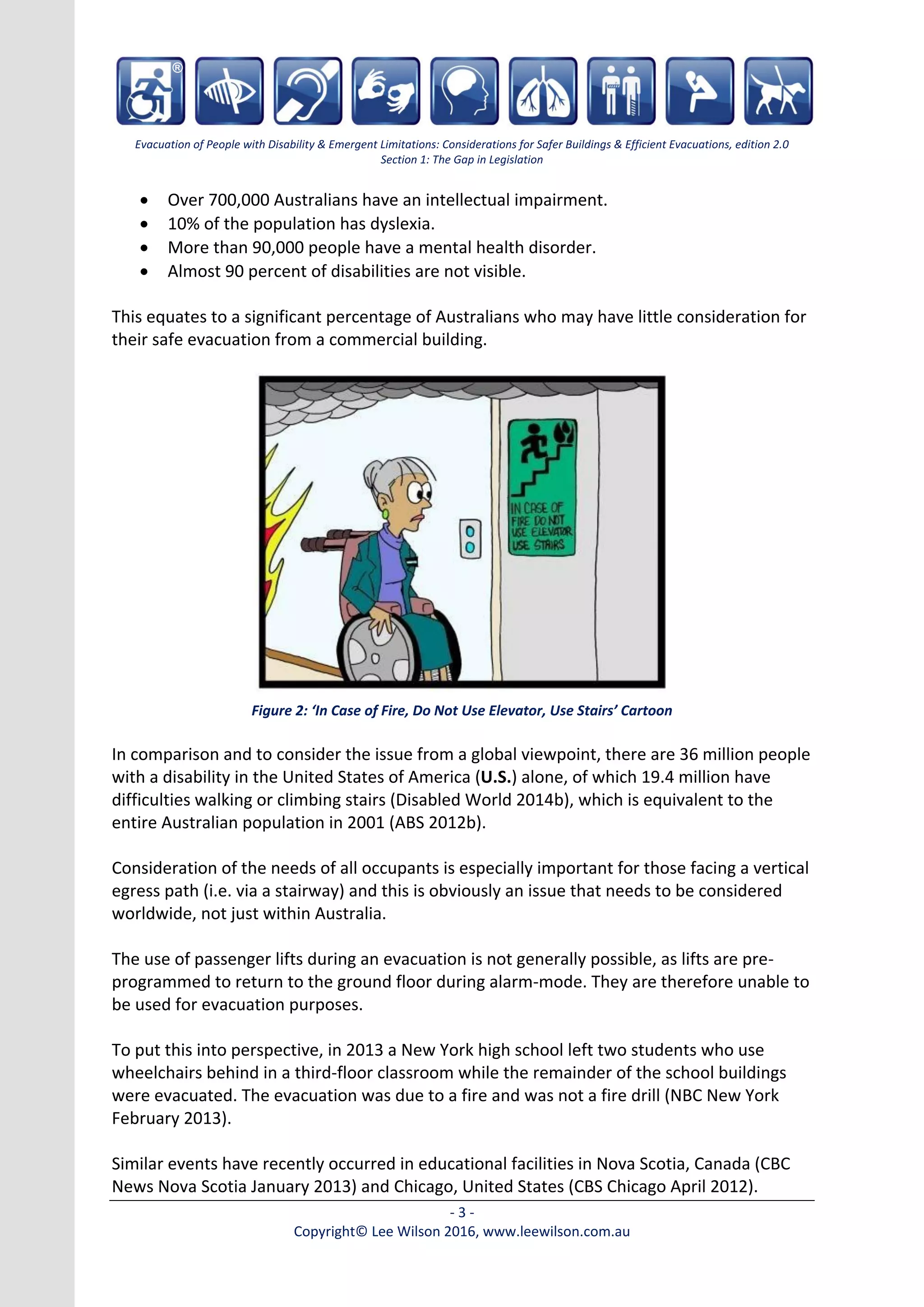 Evacuation of People with Disability and Emergent Limitations ...
