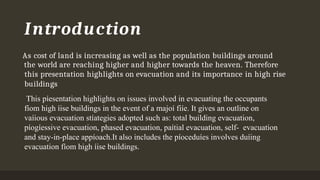 Evacuation Patterns in High Rise Buildings.pptx