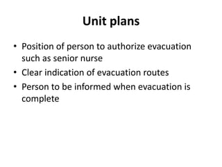 EVACUATION PLAN.pptx | First Aid | Injuries