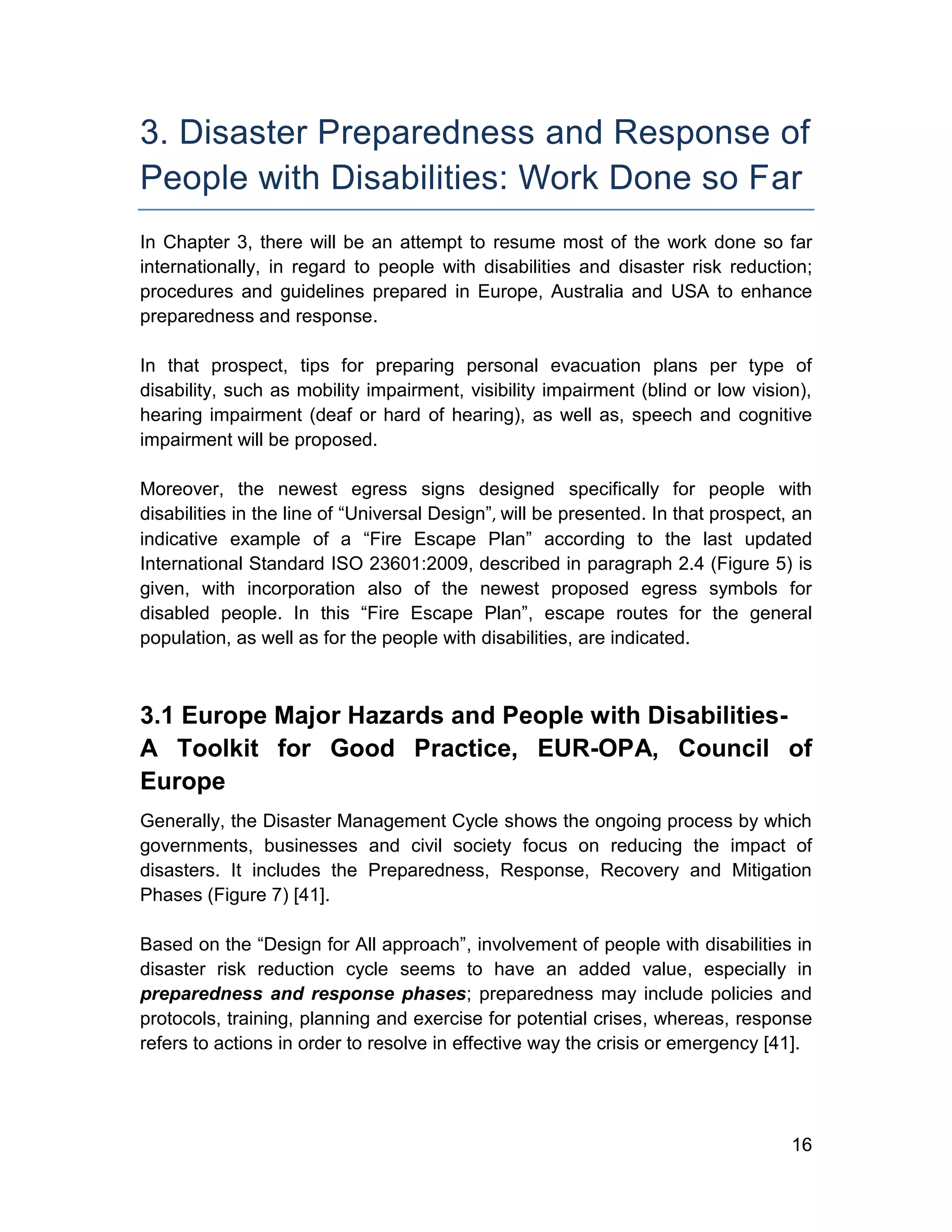 Evacuation planning for people with disabilities in case of an ...