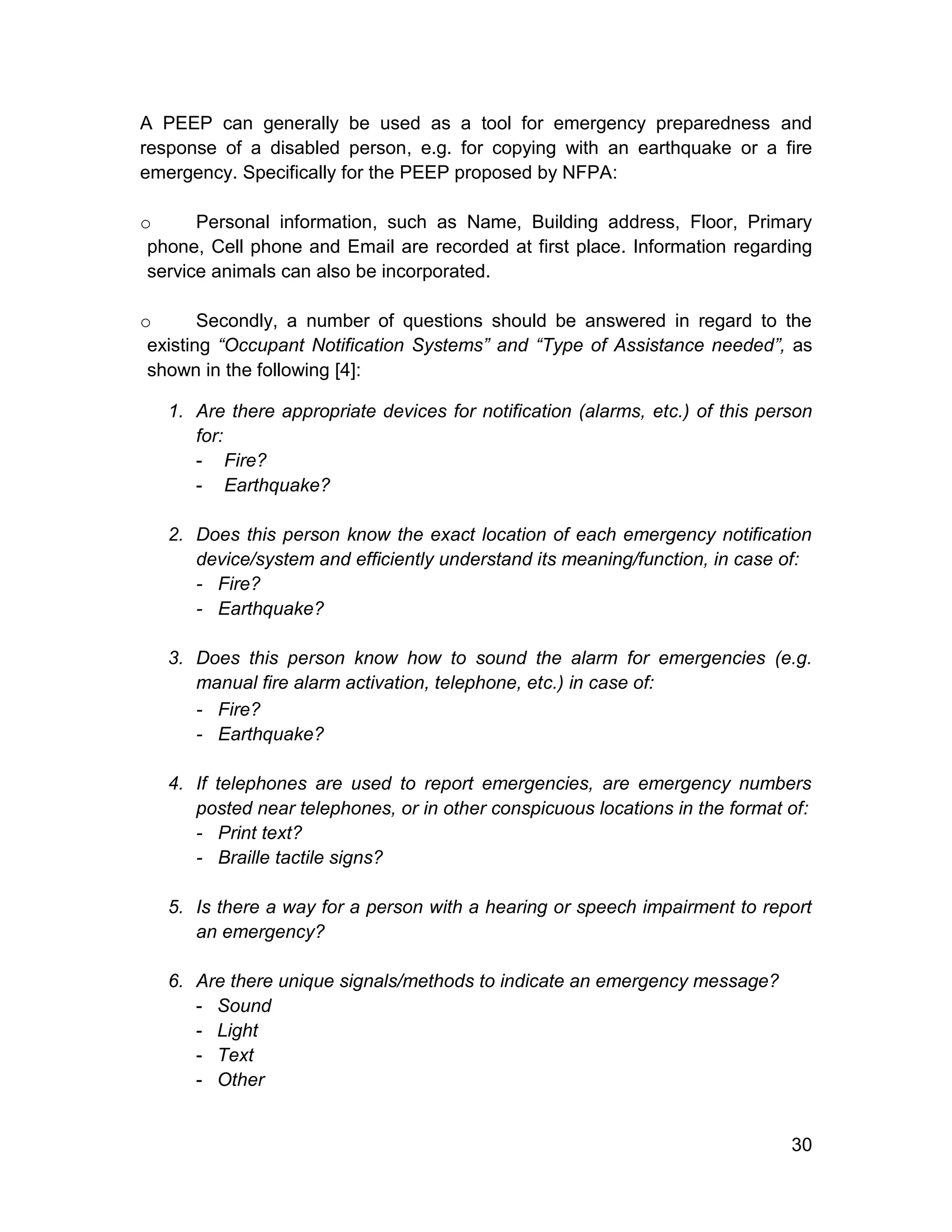 Evacuation planning for people with disabilities in case of an ...