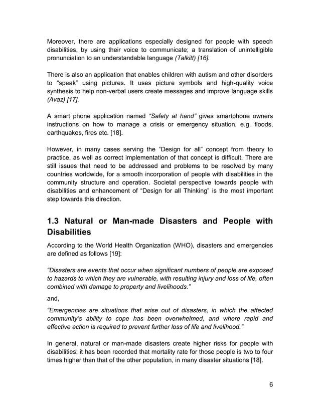 Evacuation planning for people with disabilities in case of an ...