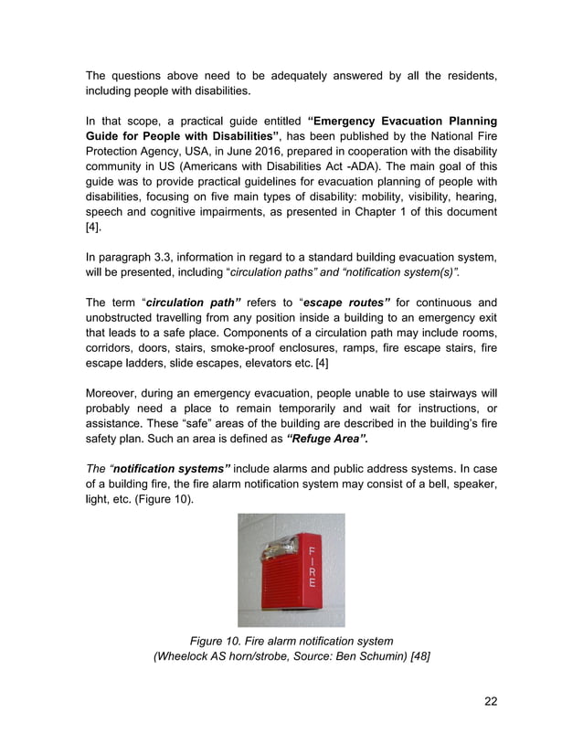 Evacuation planning for people with disabilities in case of an ...