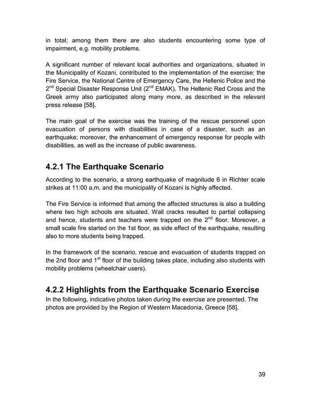 Evacuation planning for people with disabilities in case of an ...