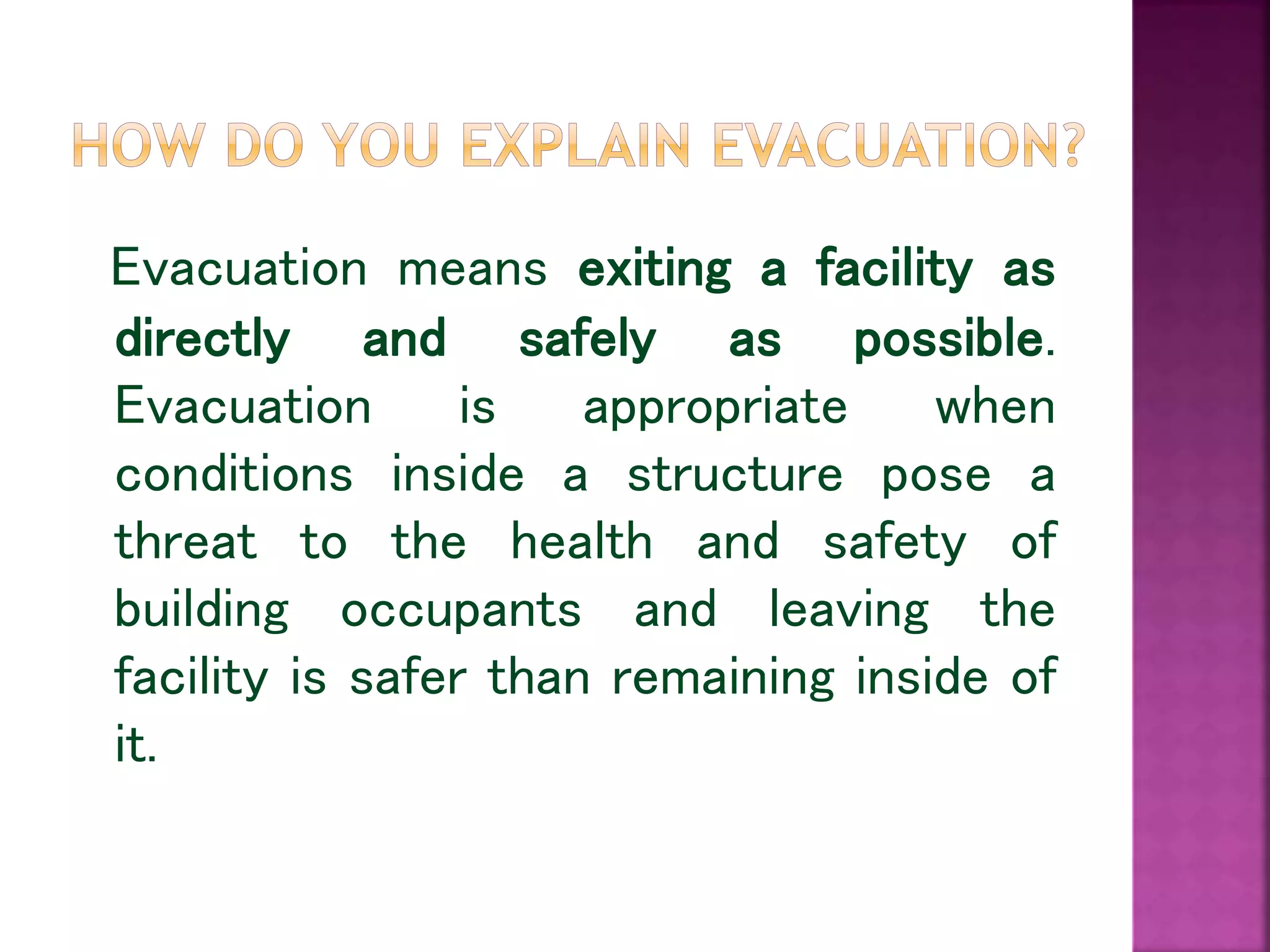 EVACUATION, SHELTER.pptx