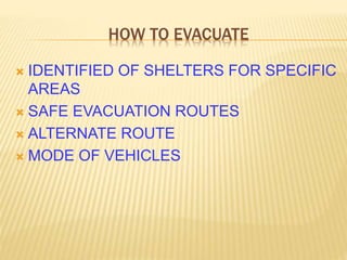 EVACUATION, SHELTER.pptx