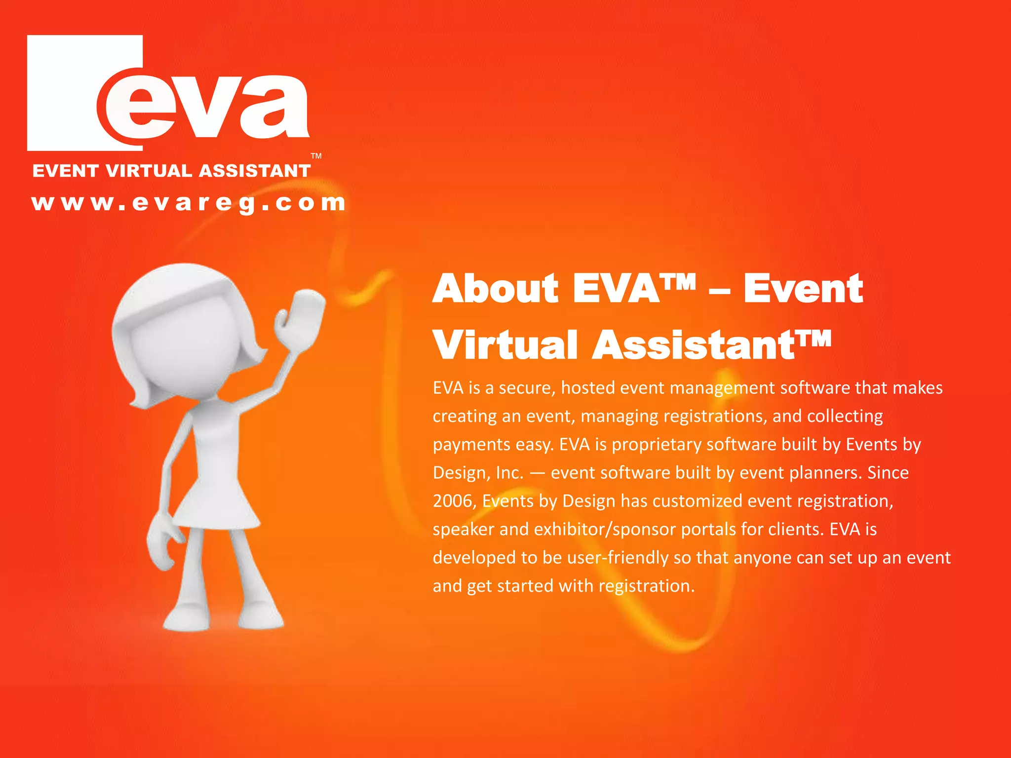 EVA - Event Virtual Assistant | PPTX