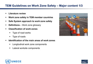 TEM Guidelines on Workzone Safety Vegsikringskonferansen 23 | PPTX