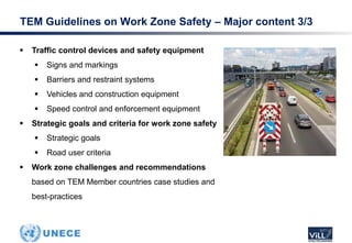 TEM Guidelines on Workzone Safety Vegsikringskonferansen 23 | PPT