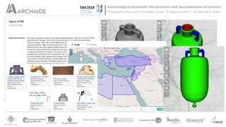 Presentation and results of ArchAIDE project - EAA2018 | PDF