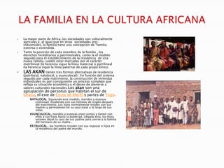 la familia en las distintas culturas | PPTX